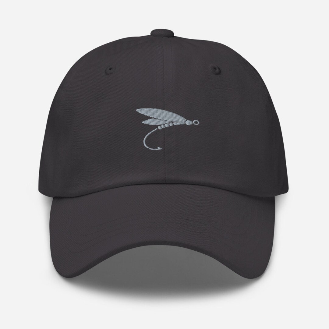 Fly Fishing Baseball Hat | Dry Fly Fish Hat | Outdoors Fishing Lure Cap ...