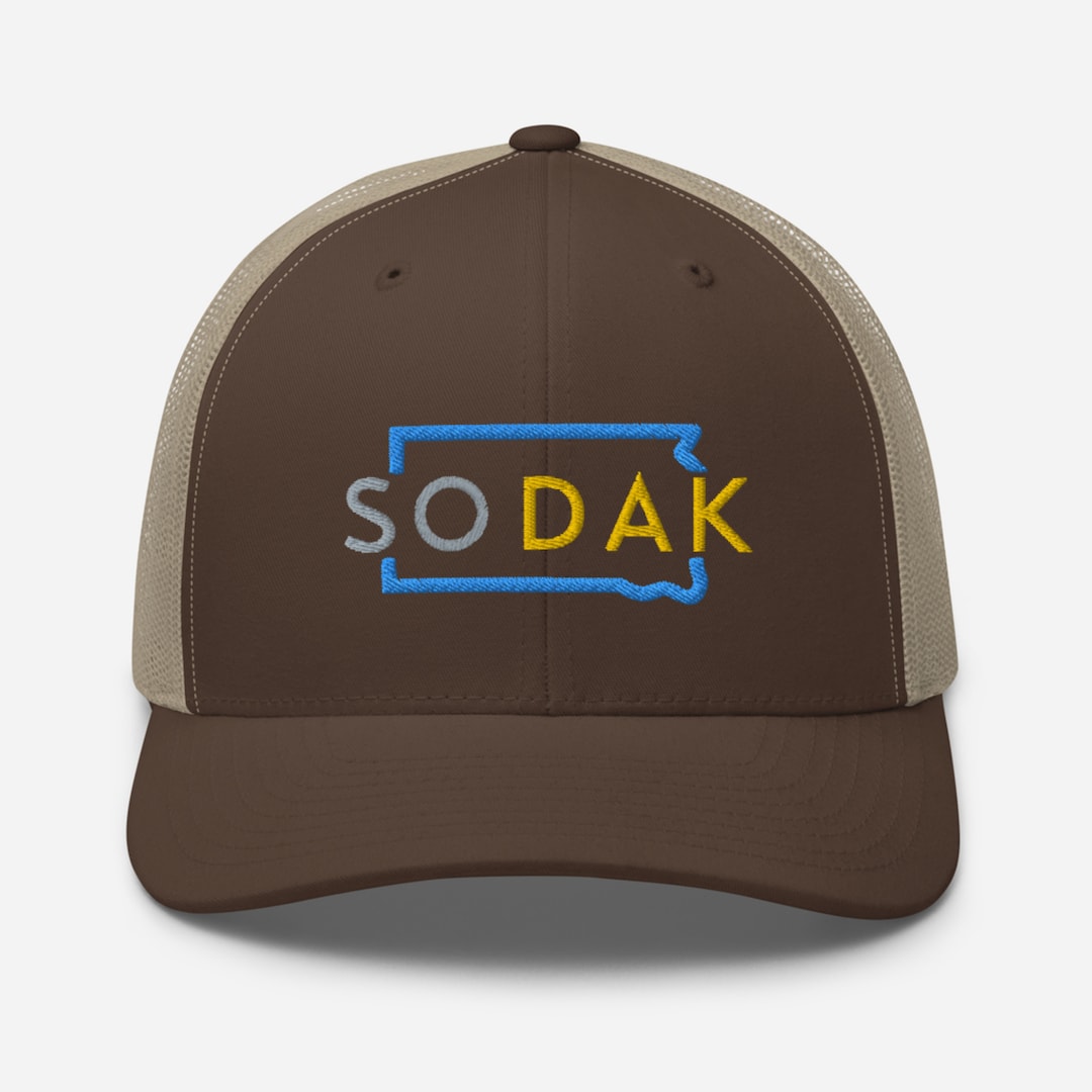 South Dakota Trucker Hat | Sodak Hat | Emroidered South Dakota Baseball ...