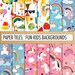 New Baby Paper Packs, Seamless Patterns, Fun Kid Illustrations ...
