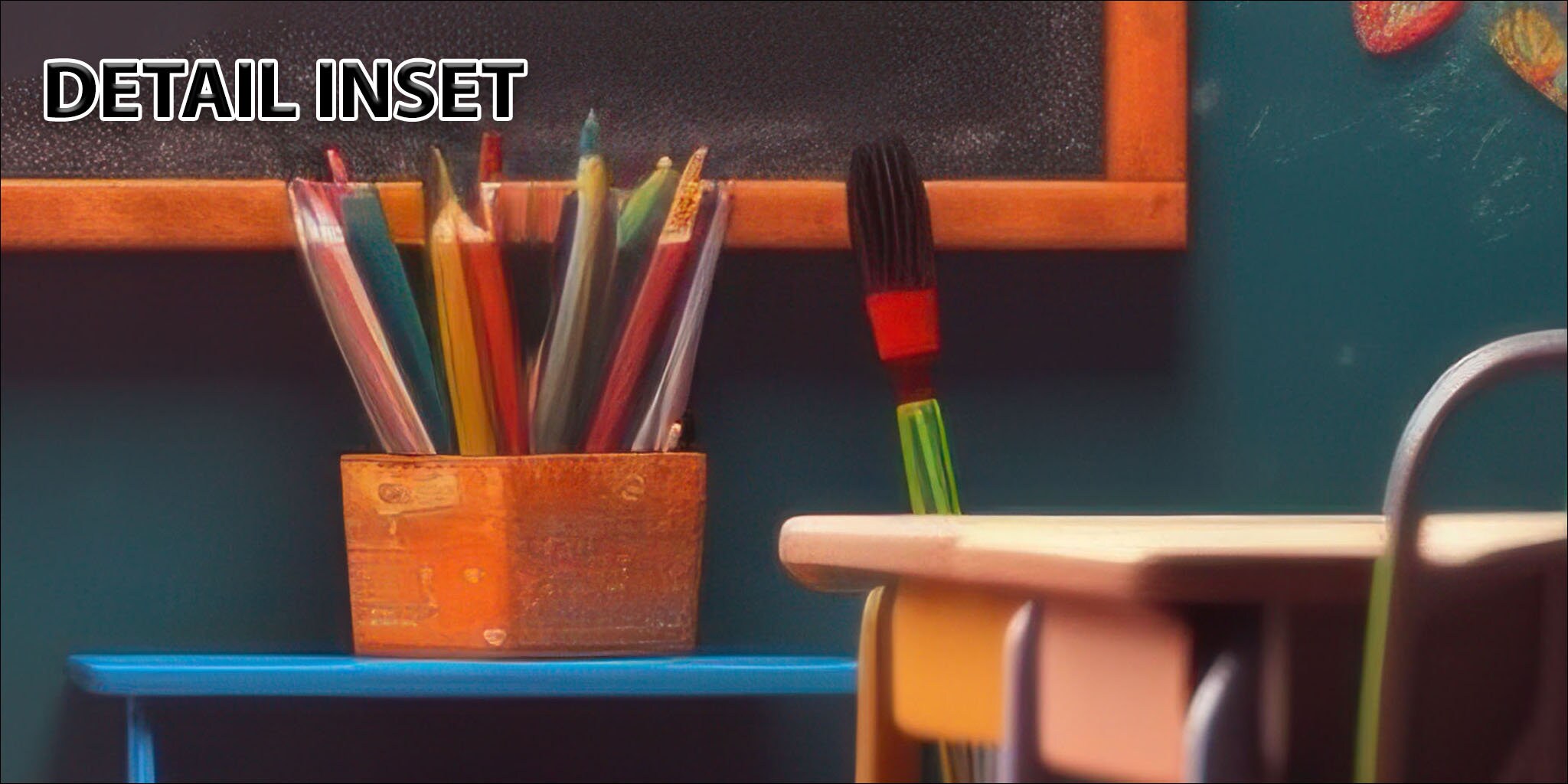 Grade School Classroom Interior Backdrop, Set of 6, School Photography ...