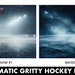Ice Hockey Rink Background V4, Set of 8, Digital Illustration Sports ...