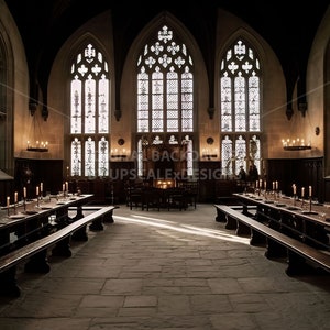 Medieval Gothic Magical Castle Backdrops V2, Set of 5 Enchanted Wizard ...