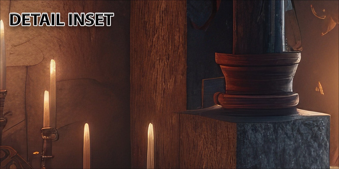 Medieval Fantasy Castle Background V1, Set of 8, Interior Photography ...