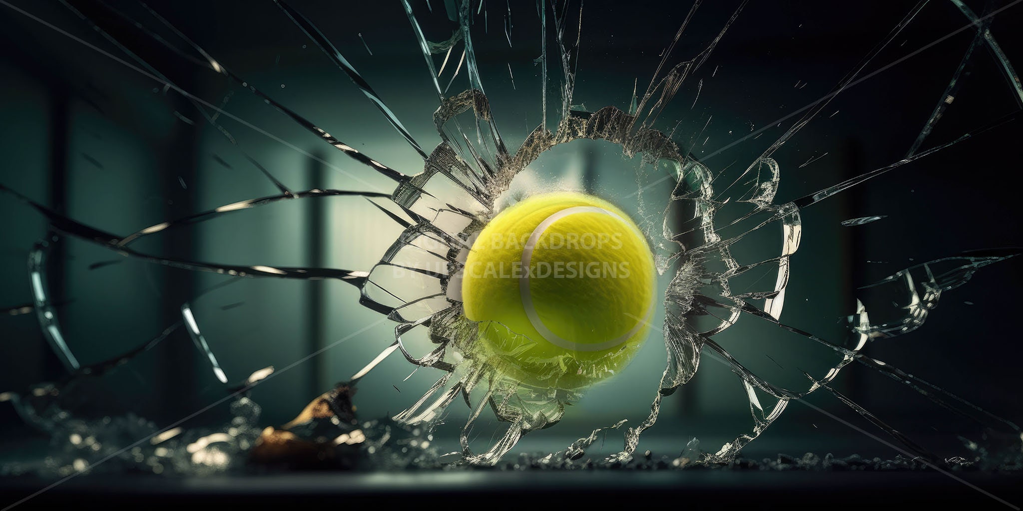 Tennis Backgrounds, Broken Glass Graphics, Extreme Sports PSD Backdrops ...