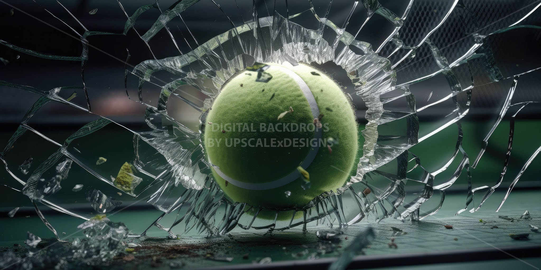 Tennis Backgrounds, Broken Glass Graphics, Extreme Sports PSD Backdrops ...