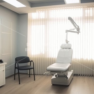 Medical Clinic Interiors Backdrop V2, Set of 4, Doctor Photography ...
