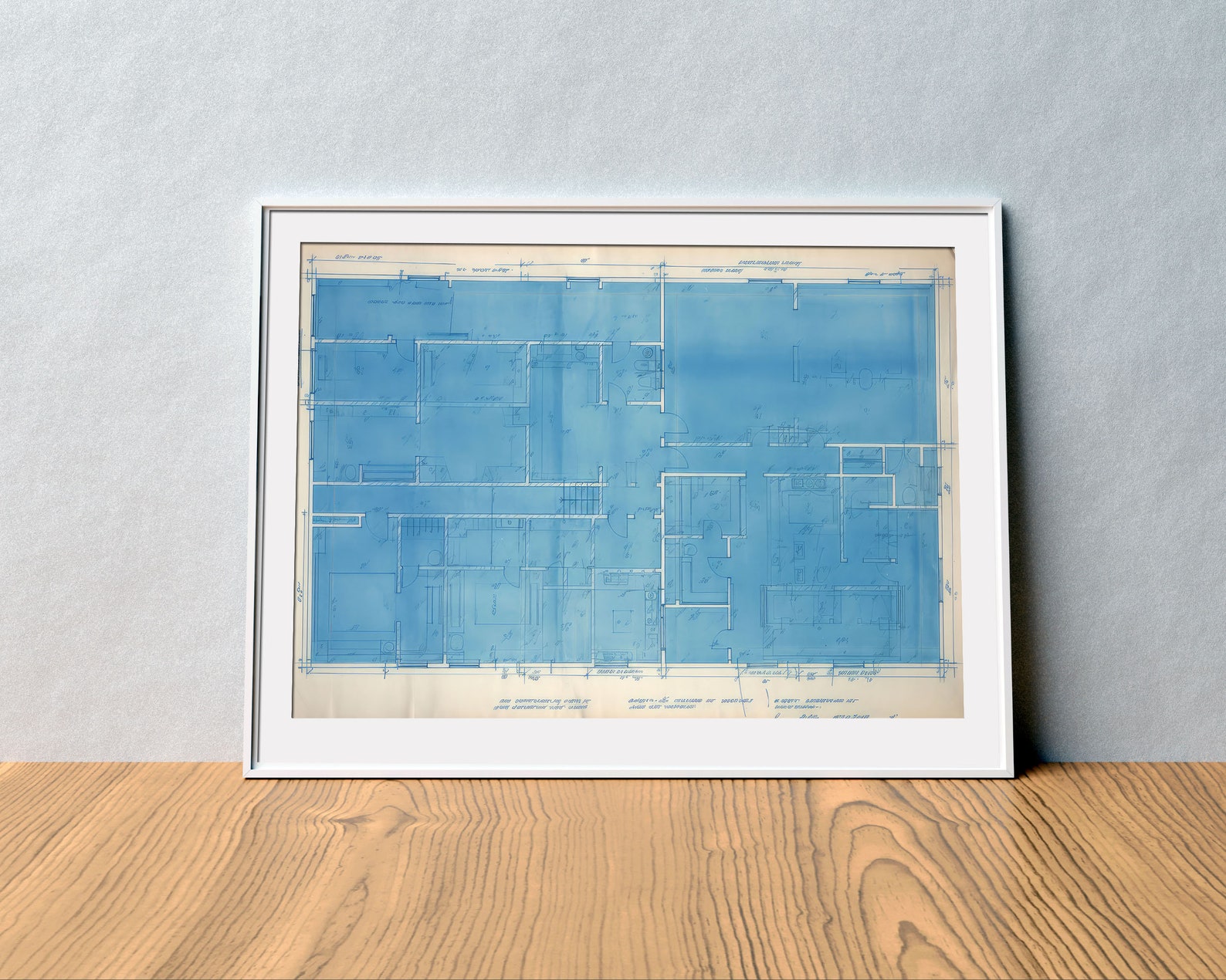 Vintage American Home Blueprints, Set of 6 Architecture Prints (digital ...