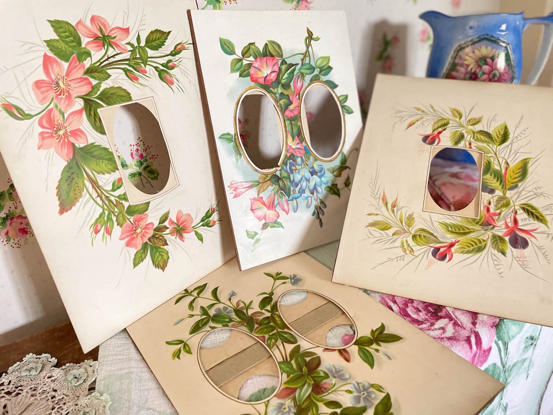 Vintage Picture Frames/album Photo Frames/paper Frame /vintage Decor ...