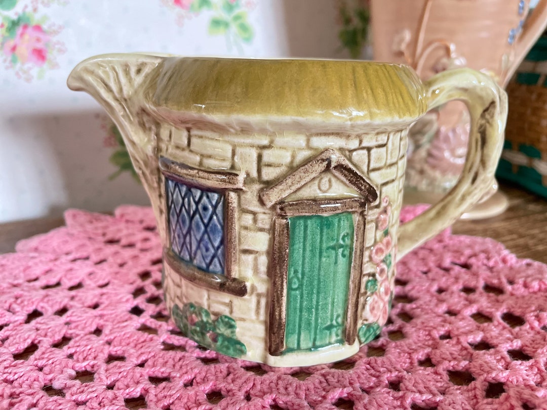 Vintage Jug/cottage China/vintage Cottage Sylvac Jug/vintage Cottage ...