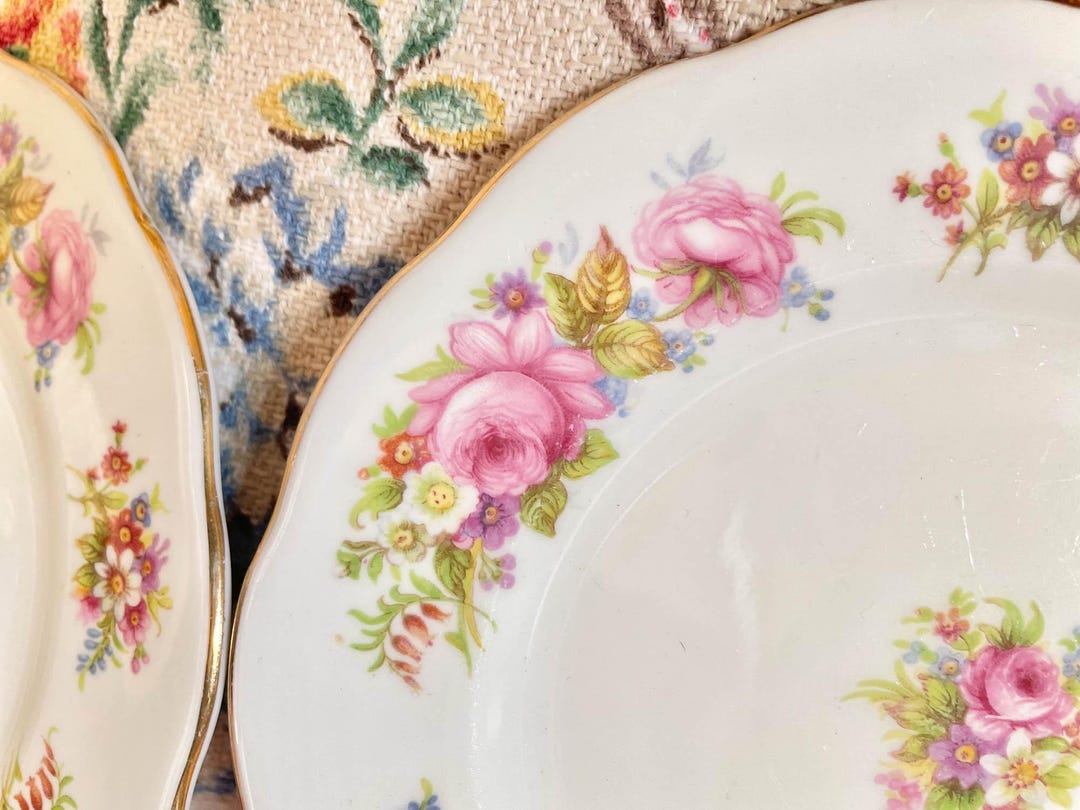 Set of Side Plates/cake Plates/ Serving Plates /wedding China /tea ...