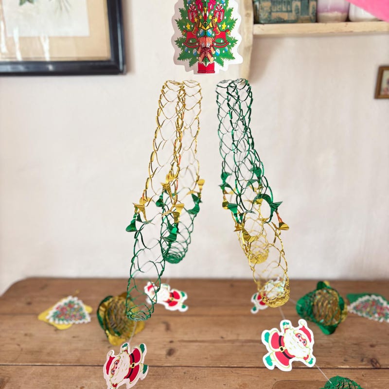 Vintage 80s Christmas Decorations - Etsy UK
