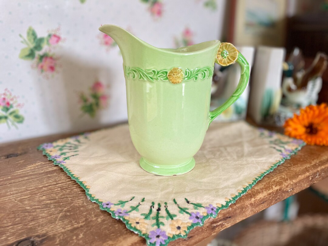 Vintage Jug/carlton Ware/floral China Jug/jug/pottery Jug/vintage Decor ...
