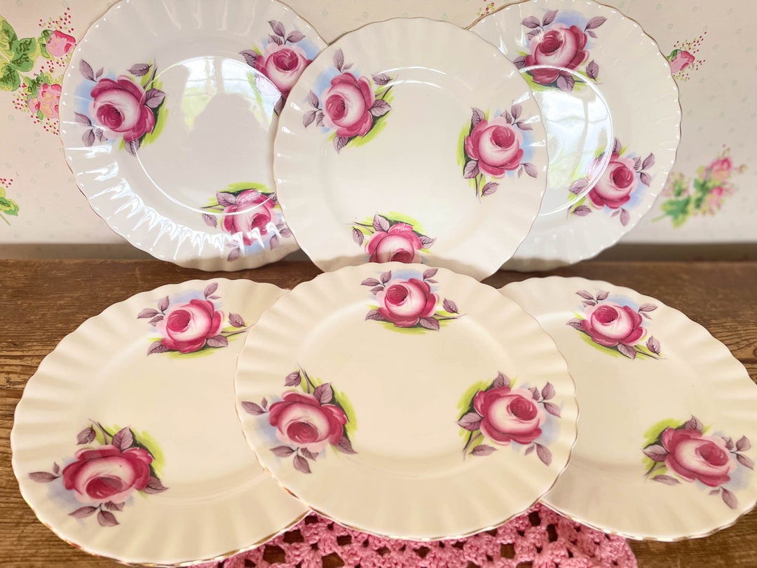 Set of Side Plates/cake Plates/ Serving Plates /wedding China /tea ...