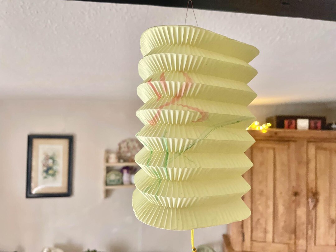 Vintage Paper Lantern, Christmas Decoration - Etsy