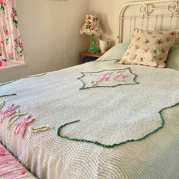 Candlewick Bedspread - Etsy