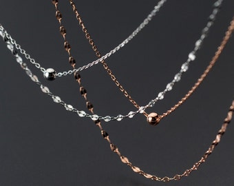 Double Layer Chain | Etsy