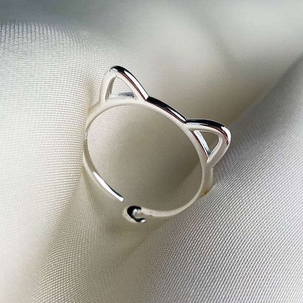 Cat Ear Ring - Etsy