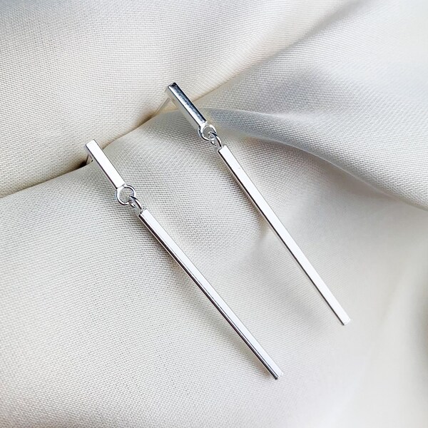 Bar Earrings - Etsy