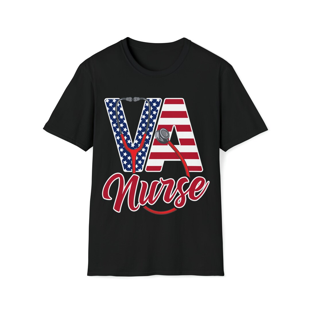 VA Nurse Squad T-shirt: Celebrate VA Nursing Tee - Etsy