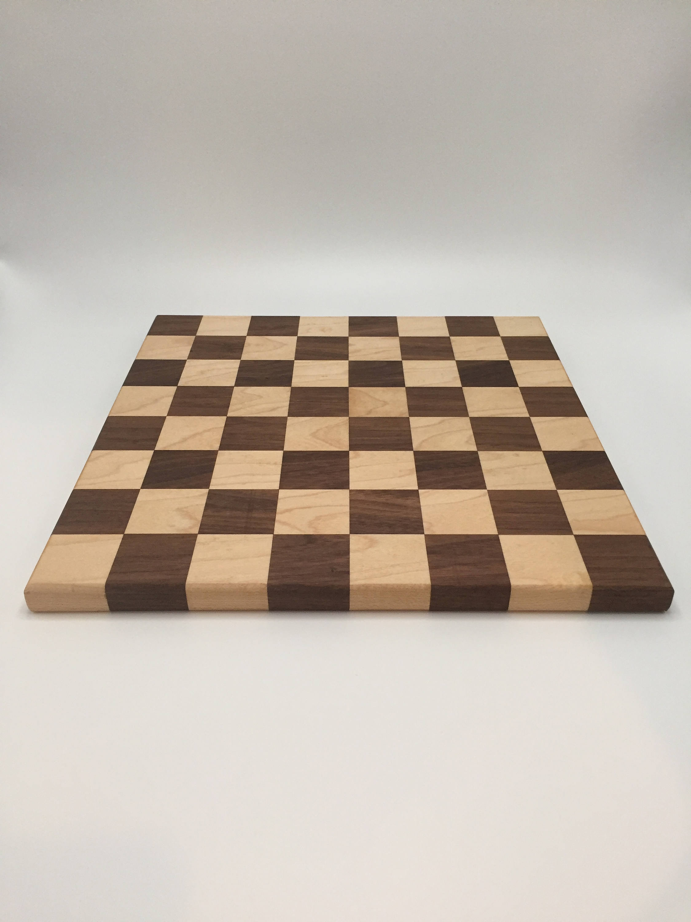 Handmade Walnut and Maple Checkerboard or Chessboard With Checkers - Etsy