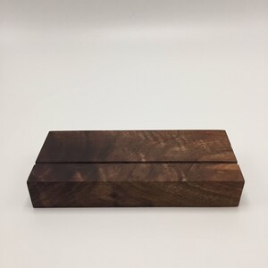 Walnut Photo Holder, Set of 3 - Etsy