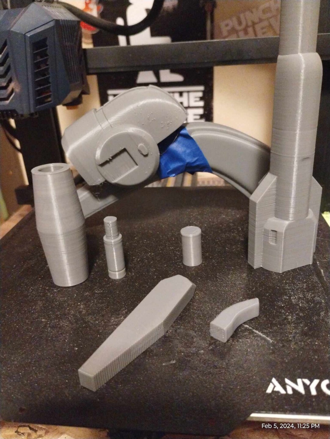 1/1 Scale Ketsu Onyo Wolf Blaster DIY Kit Cosplay Accessory 3D Printed ...