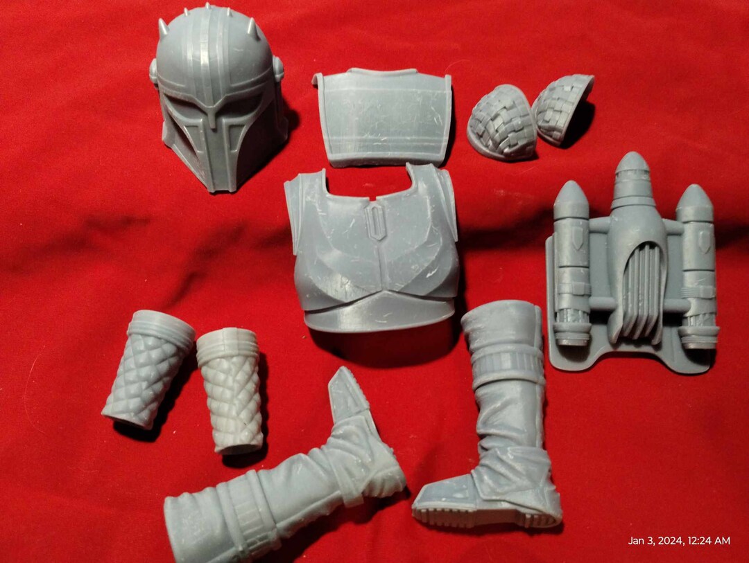 1/6 Scale the Armorer Armor Set mandalorian Custom Action Figure ...