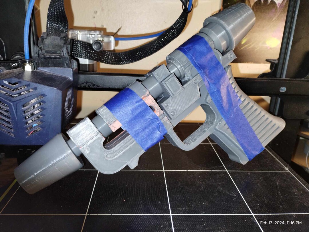 1/1 Scale Thrawn's Blaster DIY Kit Cosplay Accessory 3D Printed Prop - Etsy