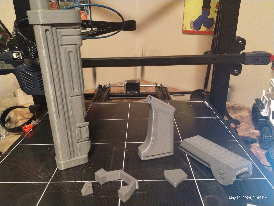 Havoc Trooper Blaster kotor 2 DIY Kit Cosplay Accessory 3D Printed Prop ... Havoc Trooper Blaster kotor 2 DIY Kit Cosplay Accessory 3D Printed Prop ...