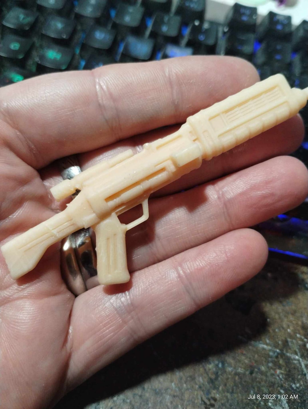 1/6 Kotor Baragwin Blaster Custom Action Figure Accessory Resin 3D ...