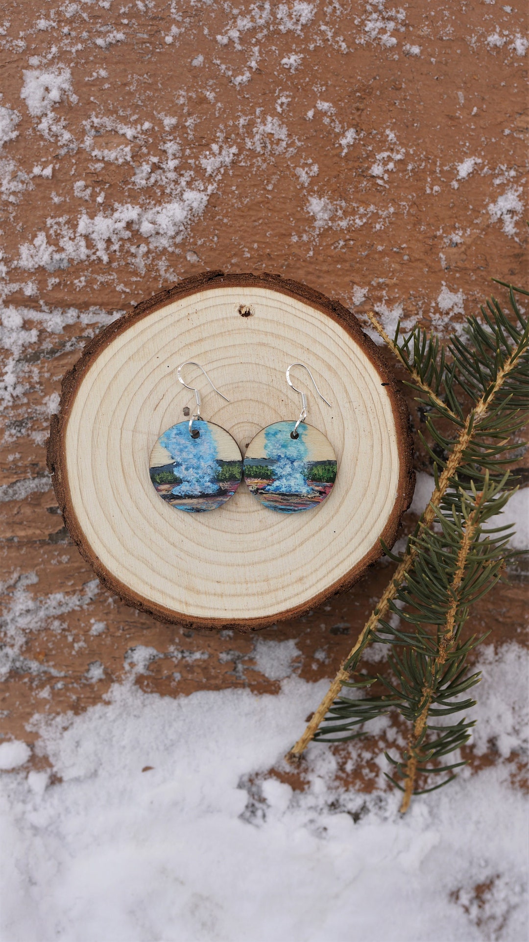 Yellowstone National Park Jewelry Gifts for Outdoors Lover - Old ...