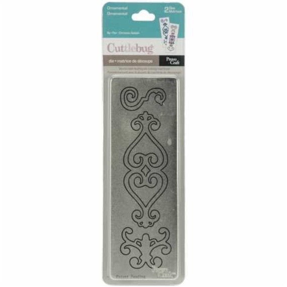 Stamping Paper, Party & Kids Cuttlebug 2 x 6 Die Ornamental etna.com.pe