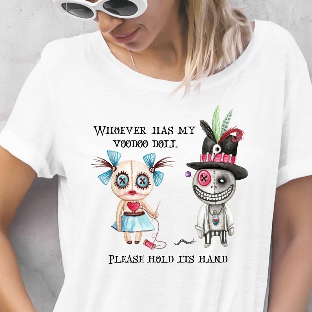 Voodoo Doll Shirt, Creepy Doll, Horror Doll, Spooky Vibes Shirt ...