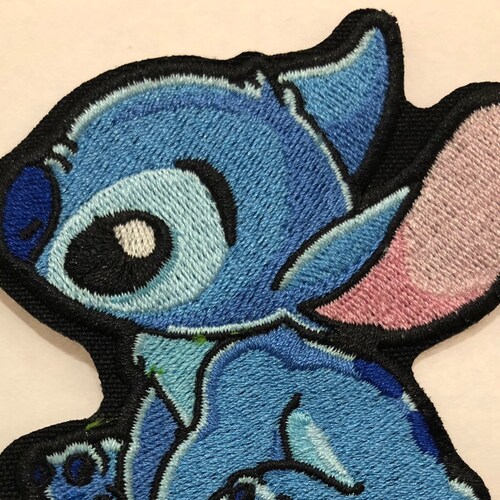 Stitch Iron on Patch Lilo and Stitch Patches Disney - Etsy