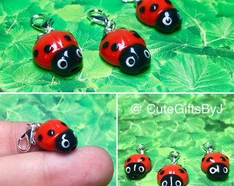 Polymer Clay Ladybug - Etsy