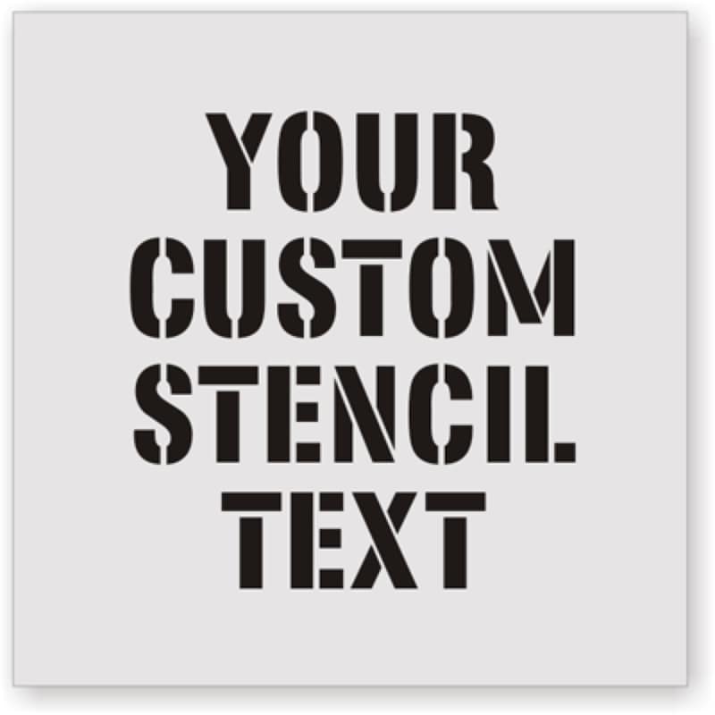 Custom Stencils - Etsy