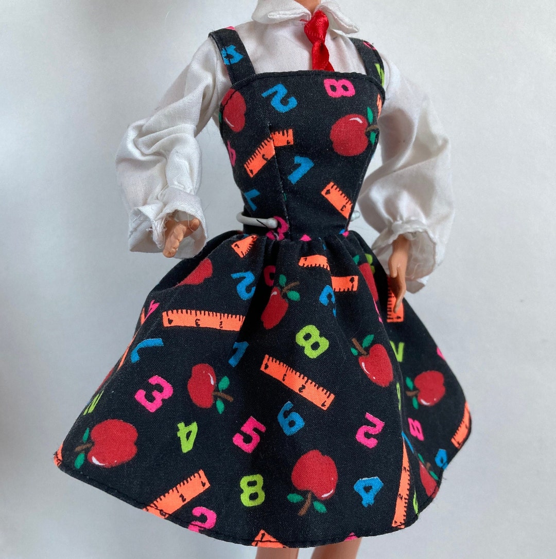 1995 Teacher Barbie Dress, Barbie Clothes, Vintage Mattel Teacher ...