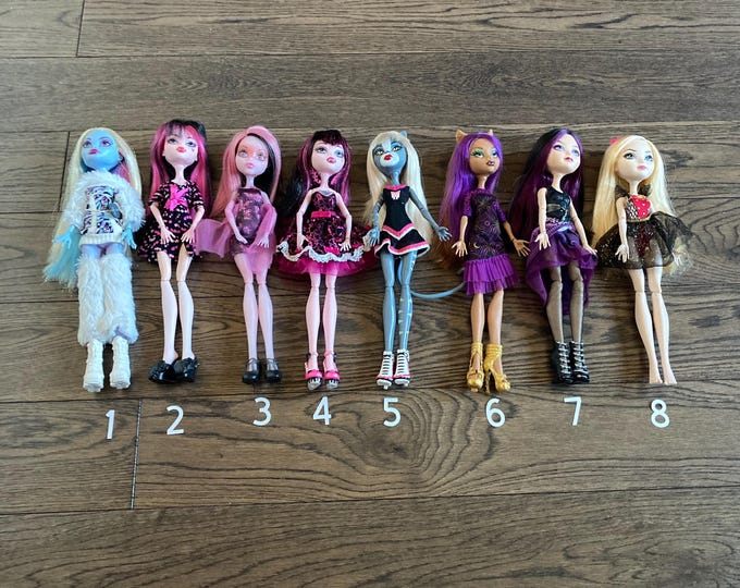 Monster High G1 Dolls Ever After High Dolls, Choose Your Doll, Monster ...