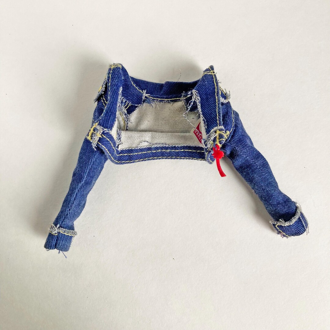 Generation Girl Barbie Doll Denim Zipper Jacket With Red Charm 1998 ...