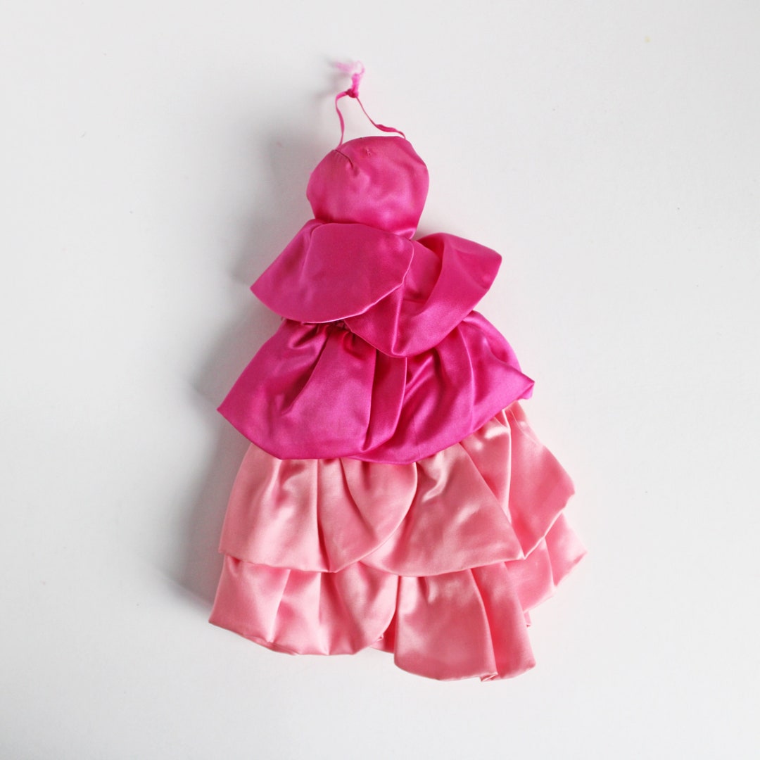 1983 Sweet Roses PJ Dress, Barbie Dress, Vintage Mattel Dress, Barbie ...