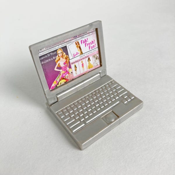Barbie Laptop - Etsy