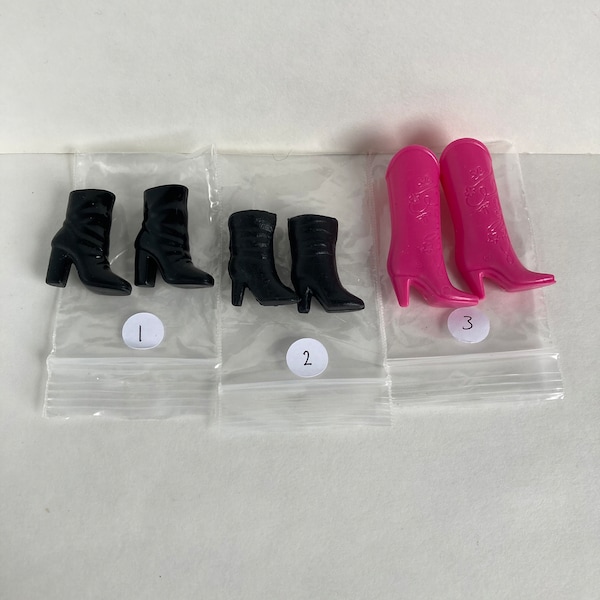 Barbie Doll High Boots - Etsy