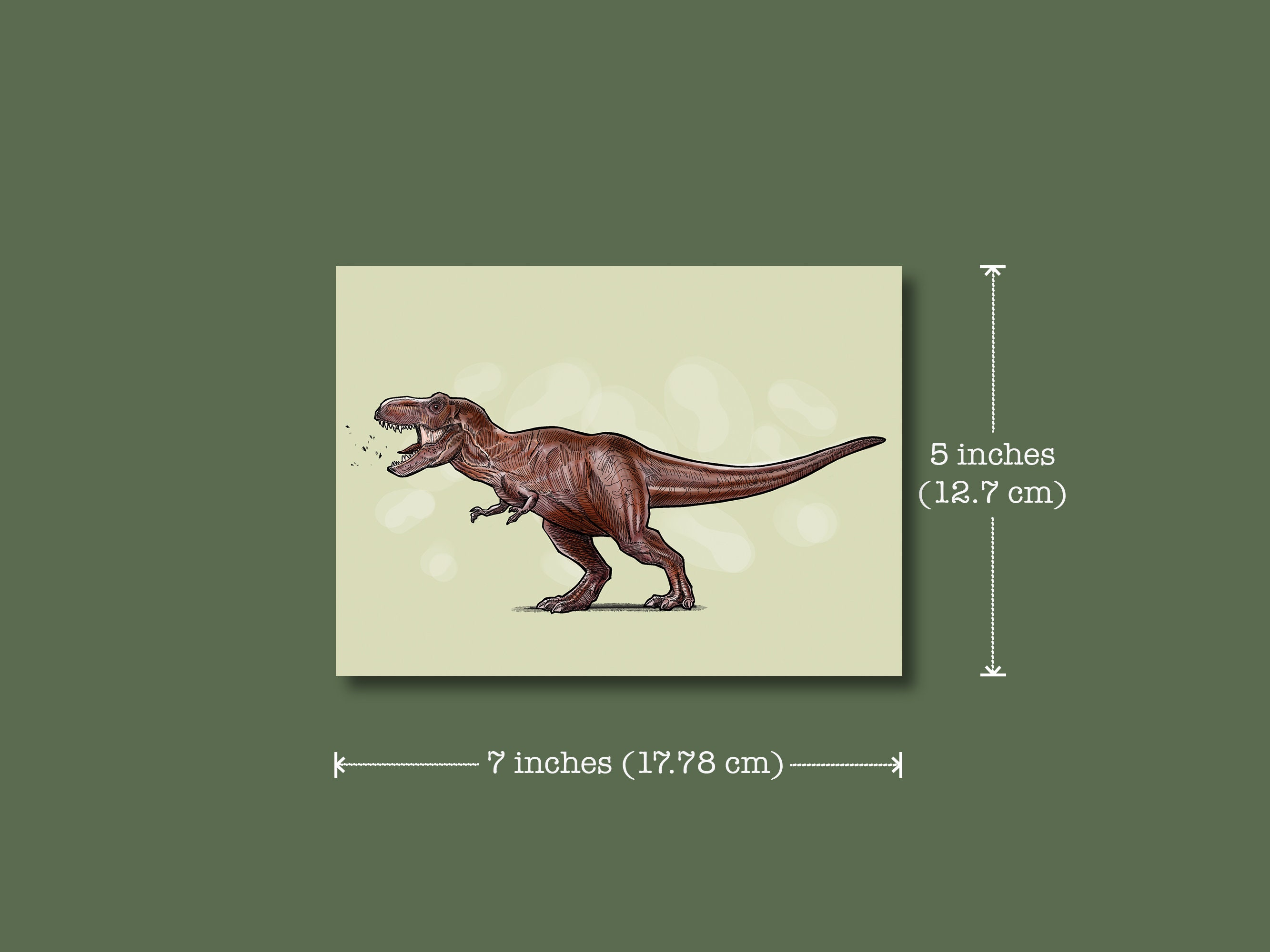 TYRANNOSAURUS REX Dinosaur ART Print, Classroom Decor, Tyrannosaurus ...