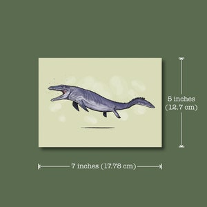 MOSASAURUS Dinosaur Print, Printable Art Print, Digital Art Print ...