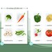 Montessori Nomenclature Cards ILLUSTRATED VEGETABLES, Montessori ...