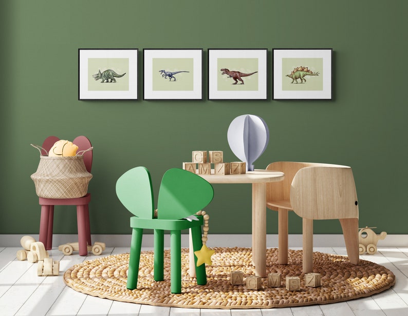 TYRANNOSAURUS REX Dinosaur ART Print, Classroom Decor, Tyrannosaurus ...