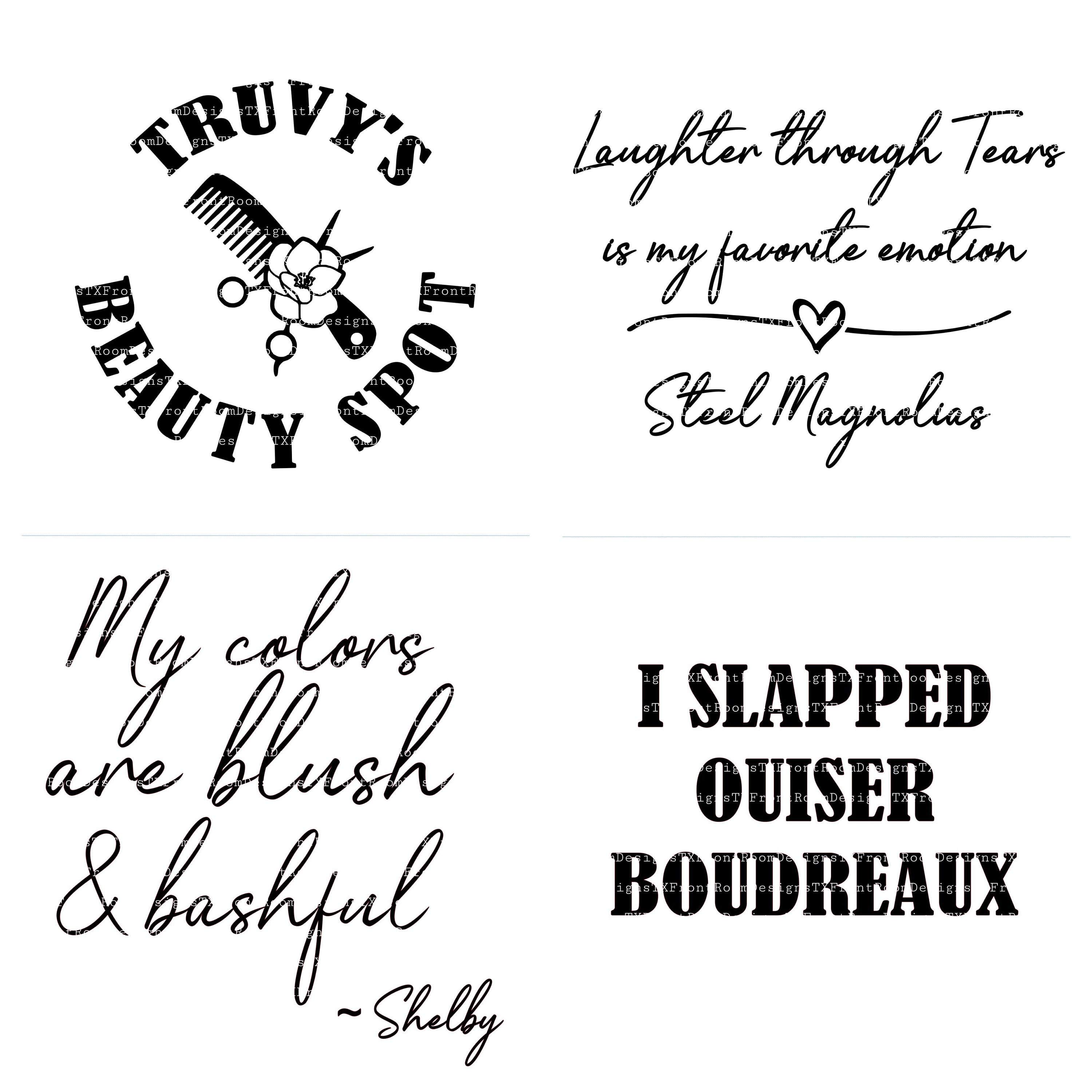 Steel Magnolia Tattoo Designs