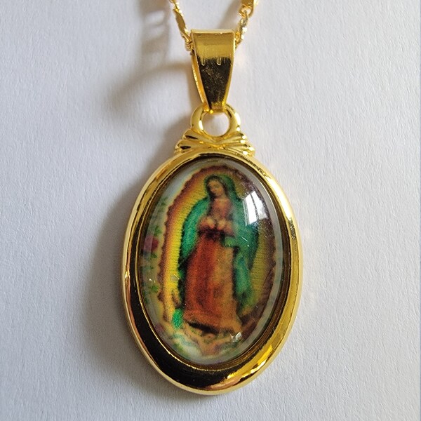 Mother Mary Necklace - Etsy
