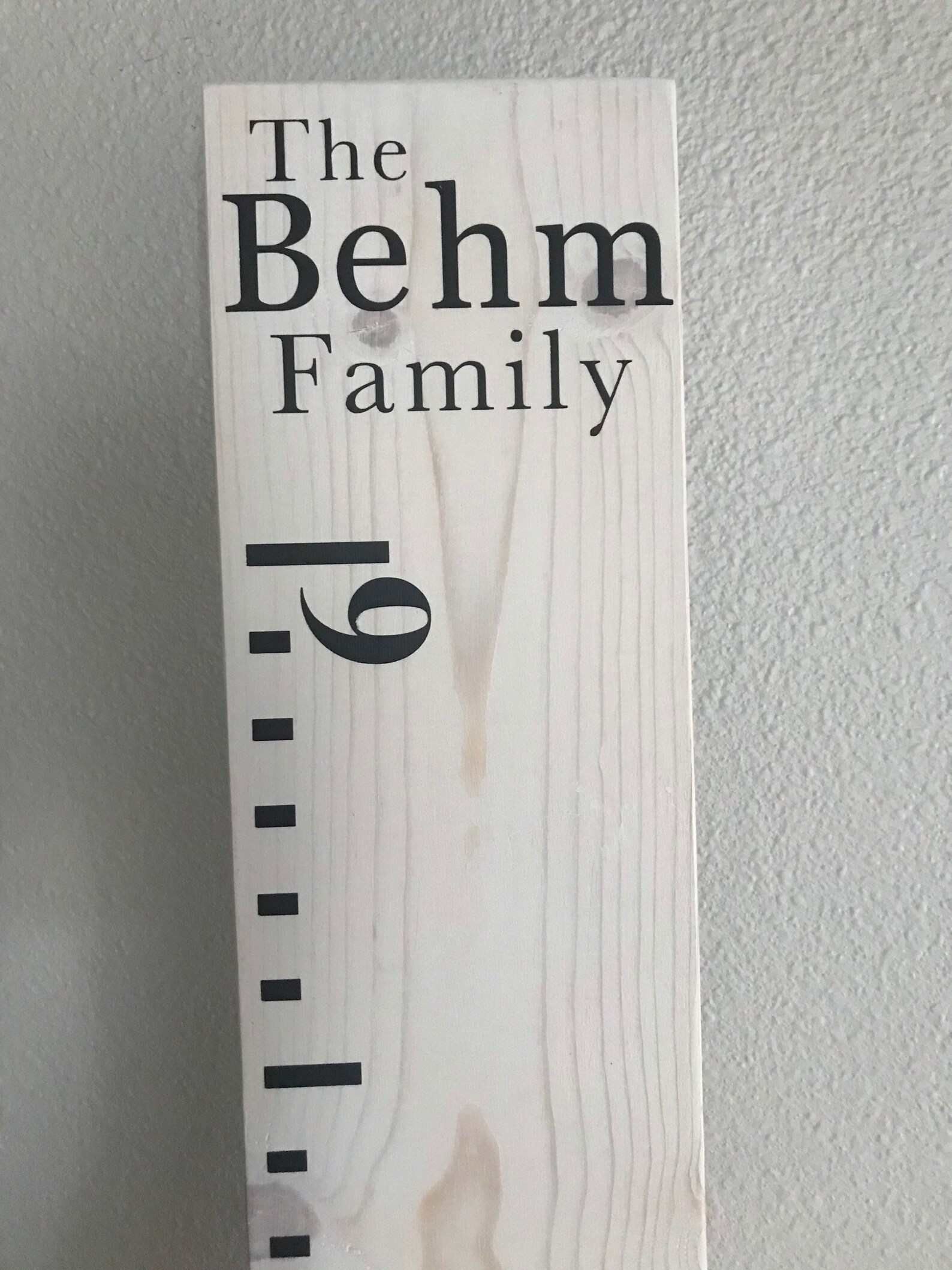 Growth Chart Custom Growth Board Wall Ruler Growth Chart - Etsy