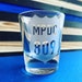 Etched Police Badge Shot Glass, Custom Badge Number Shot Glass, Police ...